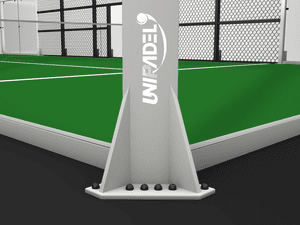 Full 360° Panoramic Padel Tennis Court - GZUNIPADEL