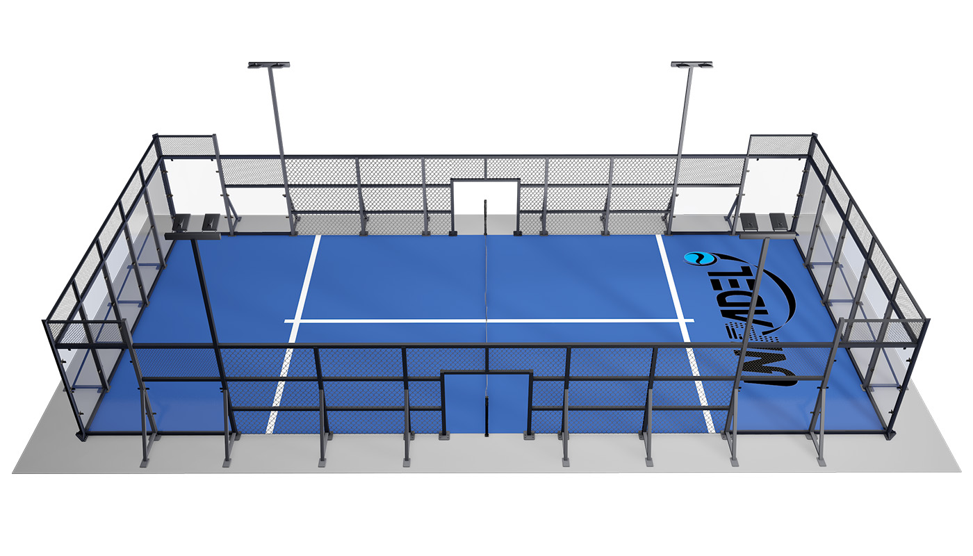 Portable Padel Tennis Court System - GZUNIPADEL