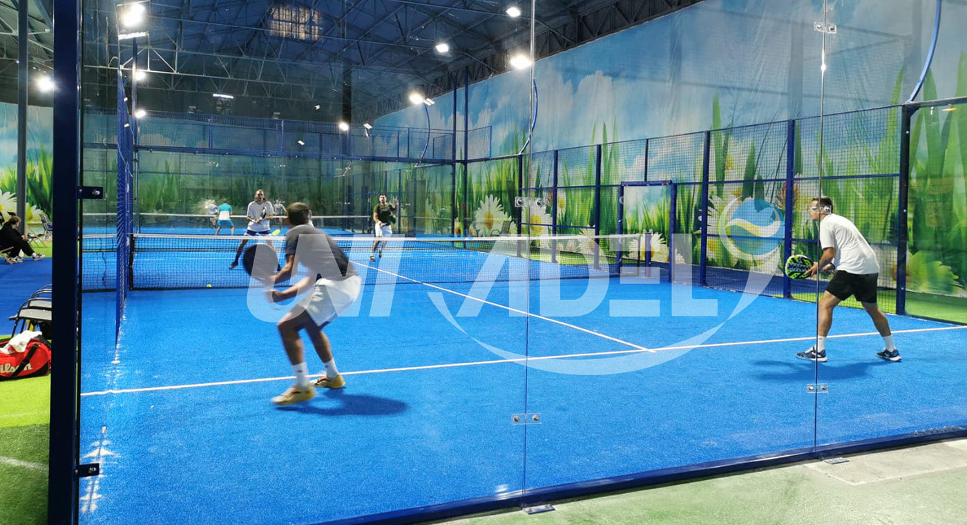 French Padel Club Panoramic Model - GZUNIPADEL - GZUNIPADEL